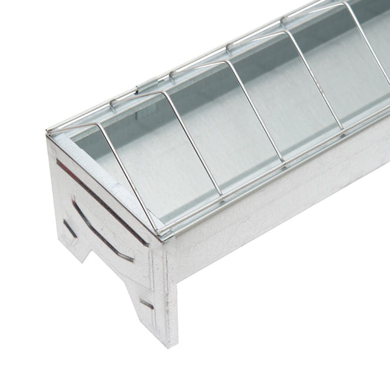 Karmnik korytko 50 cm metalowe dla piskląt specdrob.pl